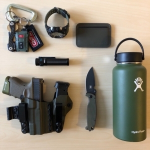 Everyday Carry - M/US/Martial Artist - OD Green EDC