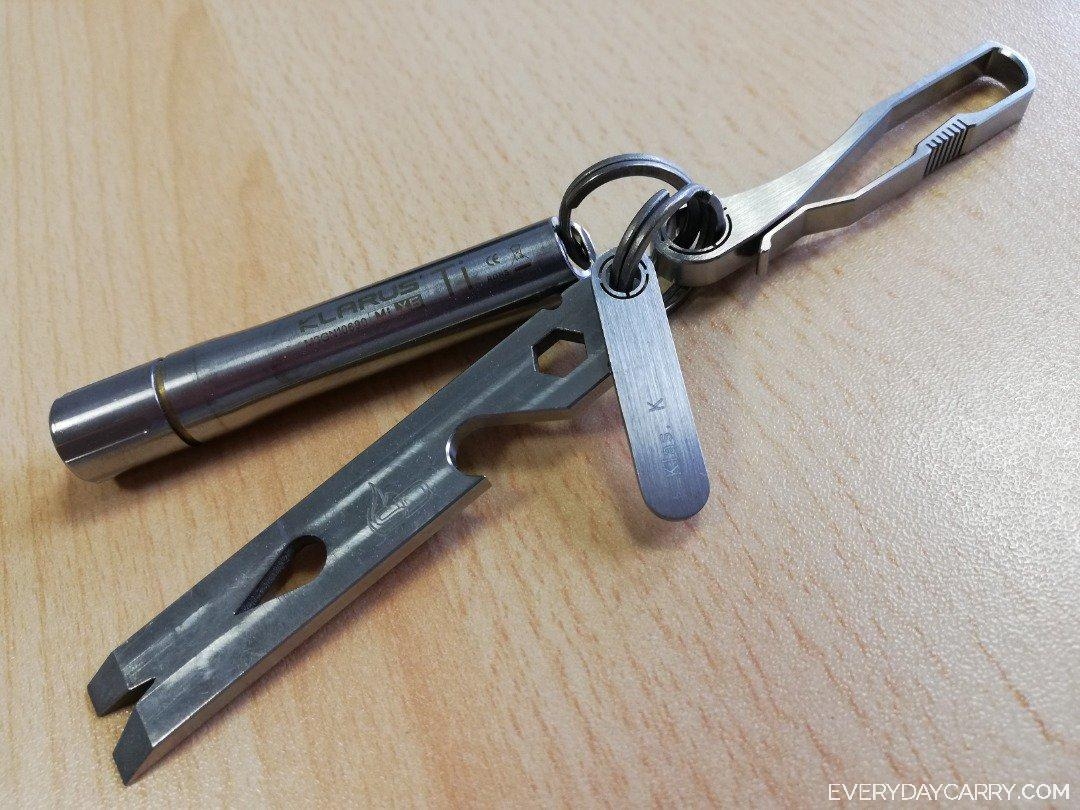 Everyday Carry - Bavaria, Germany/Teacher - Titanium edc key ring