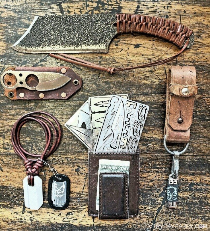 Everyday Carry - Texas/Artist - Leather Carry