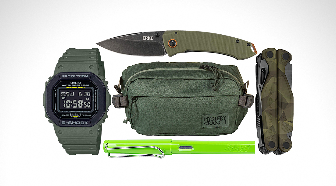 10 Green Essentials to EDC This Spring | Everyday Carry