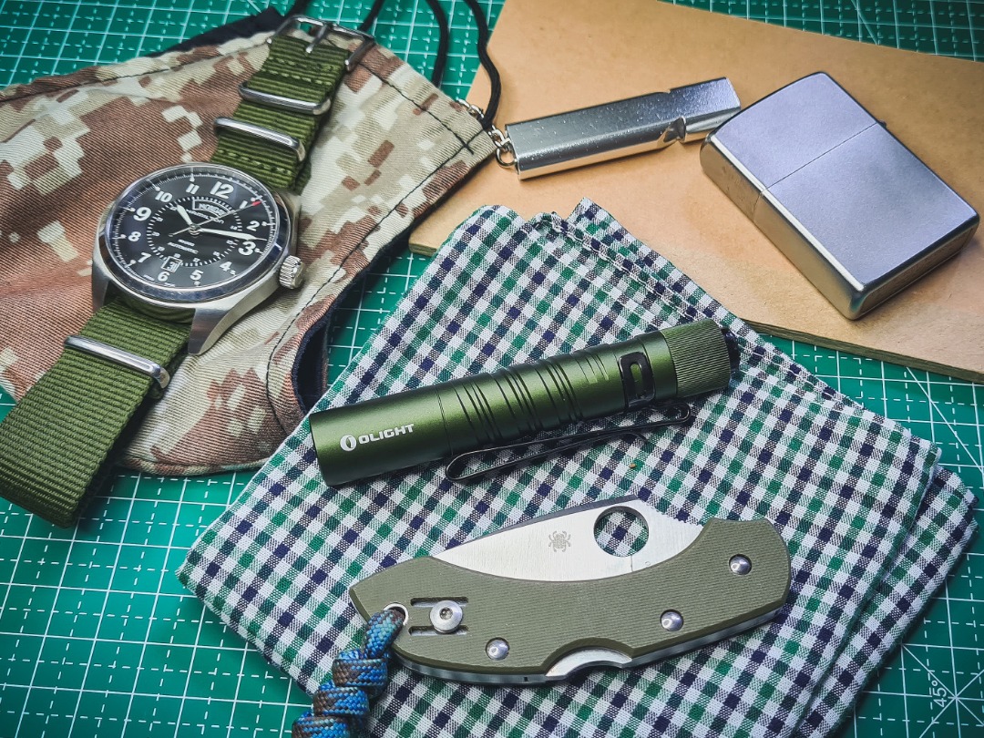 Ready for a Field Day Green Themed EDC via @everydaycarry – The ...